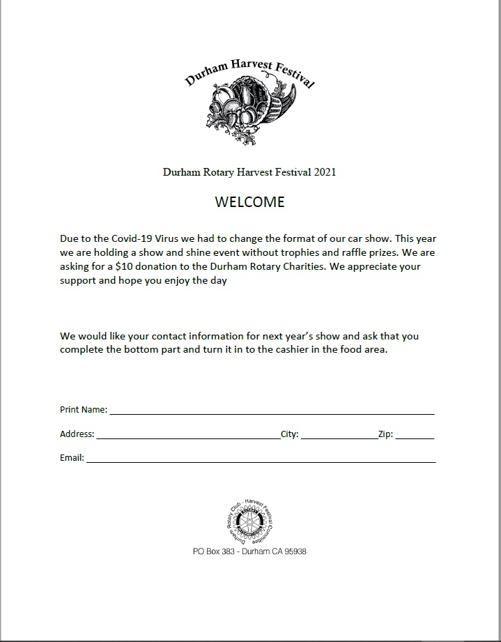 Download Car Show Material